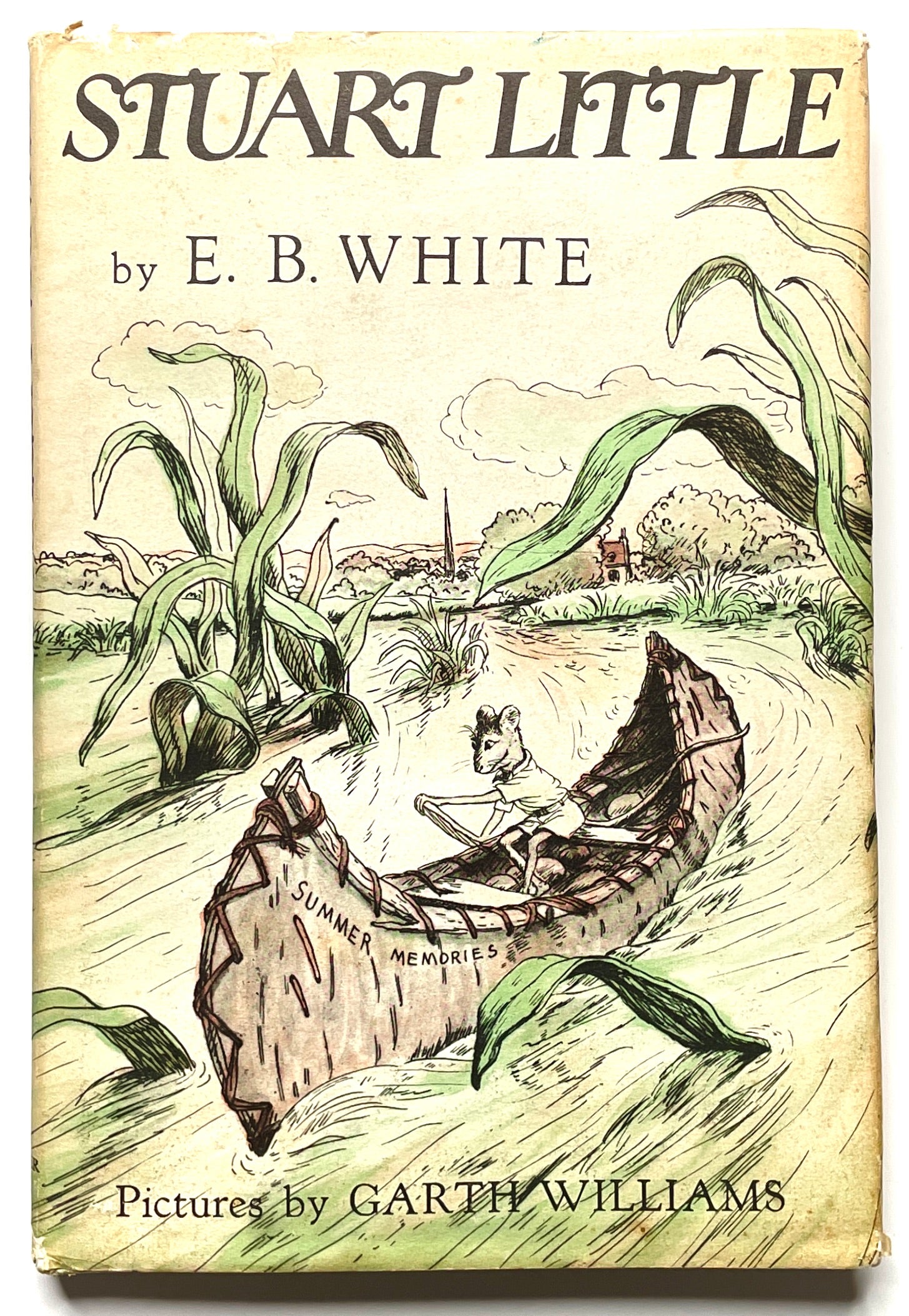 Stuart Little 1945 Illustrated Hardcover Book - Early Print – Supernova